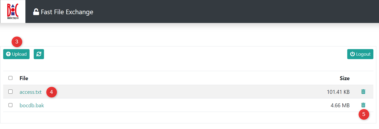 How do I use the file sharing platform "aFFE"? – BOC Group Support