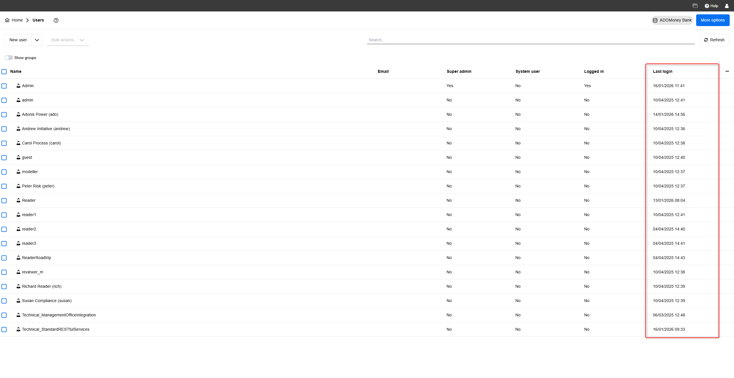 How can I find the last login date of a user? – BOC Group Support